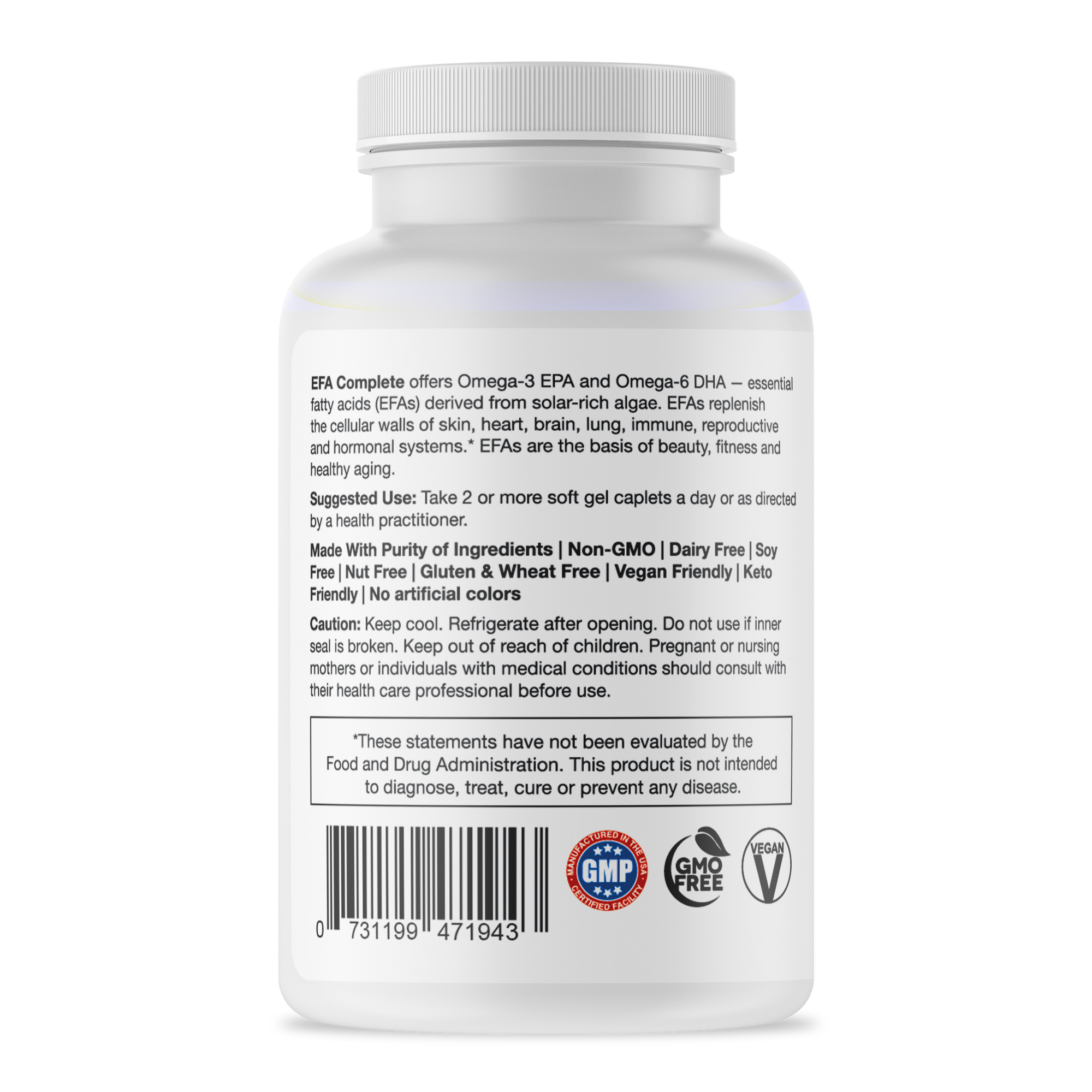 EFA COMPLETE (60 Softgels) (Subscribe & Save) – Ziquin Life